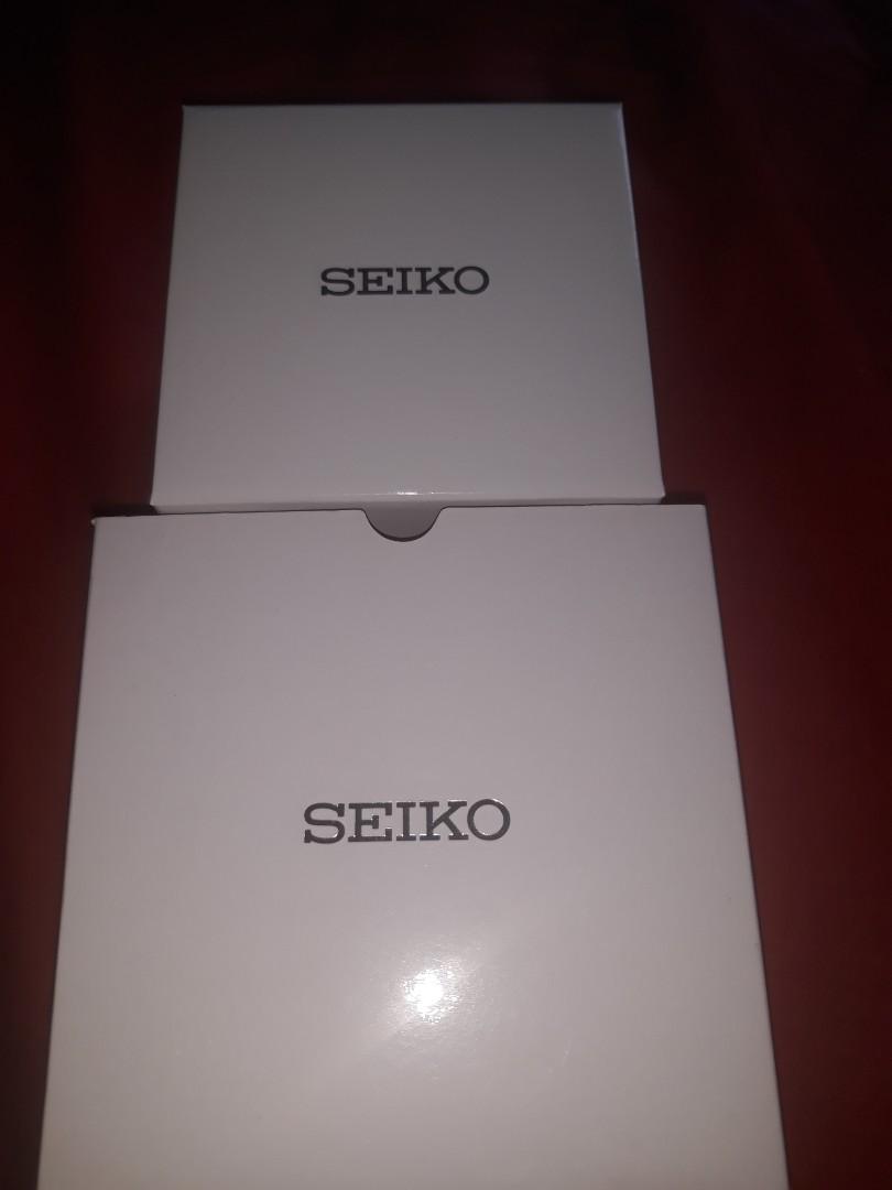 Seiko Box, Men's Fashion, Watches & Accessories, Watches on Carousell
