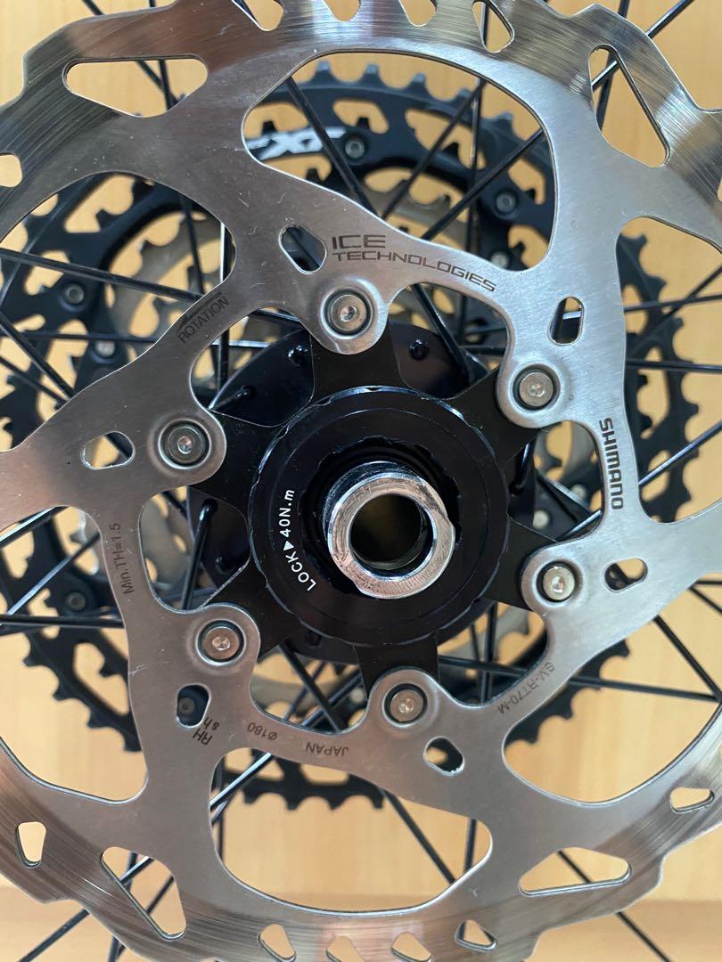 Shimano Deore XT M8110 Boost hubs with Entity XL2 rims wheel set & ICE ...