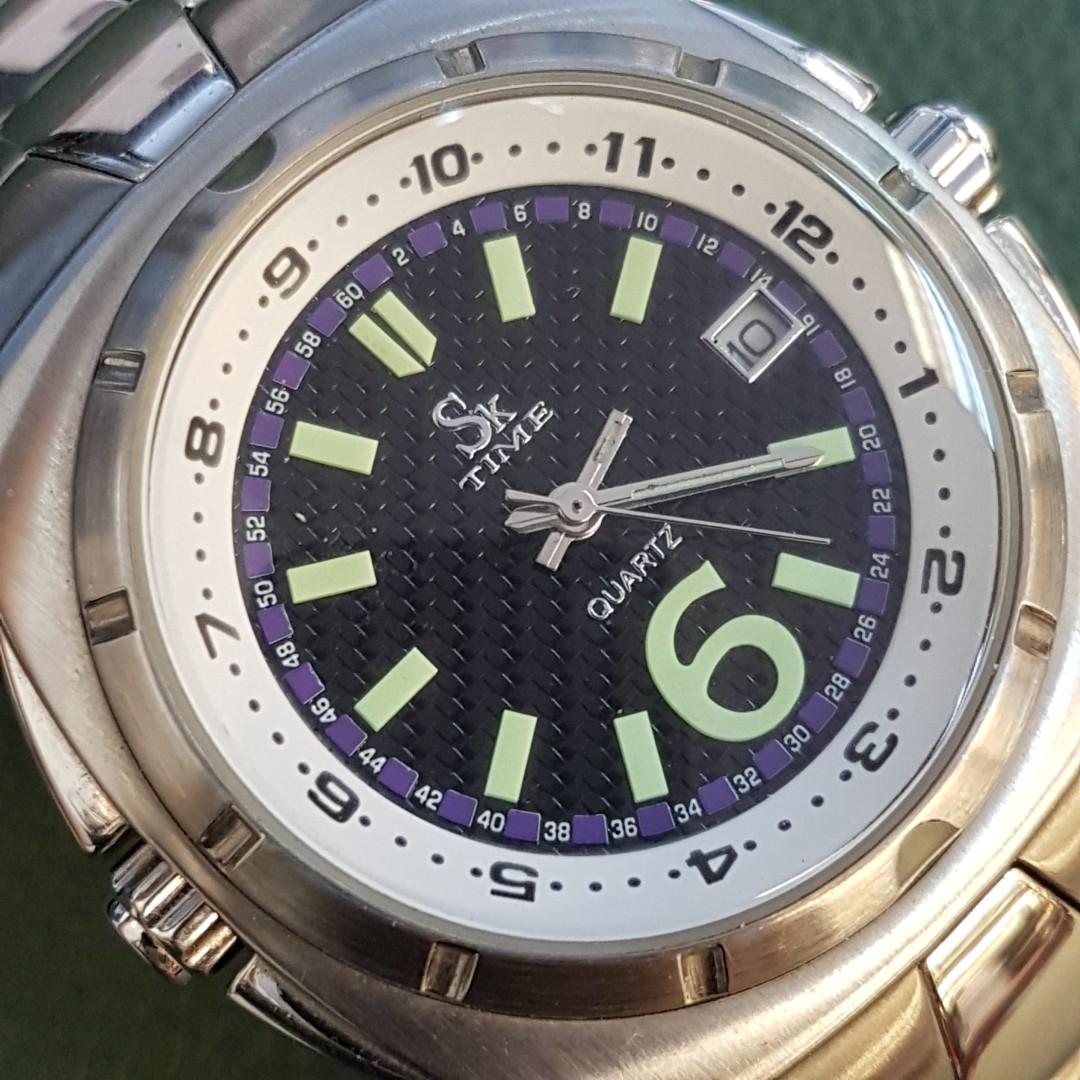 Sk TIME Steel Watch, Women's Fashion, Watches & Accessories, Watches on ...