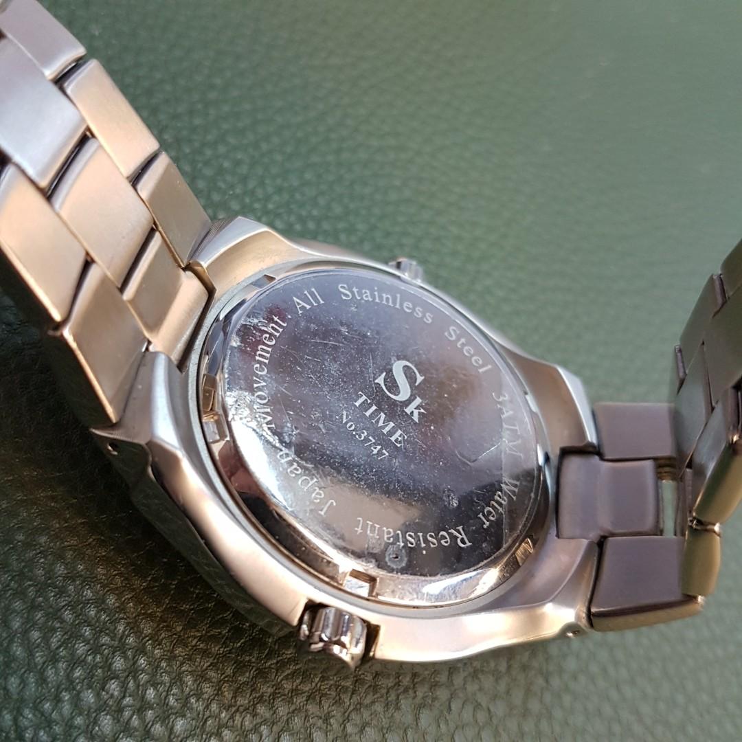 Sk TIME Steel Watch, Women's Fashion, Watches & Accessories, Watches on ...