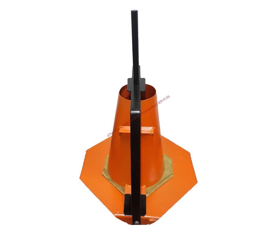 Slump Cone w/ Base and Tamper Rod, Commercial & Industrial ...