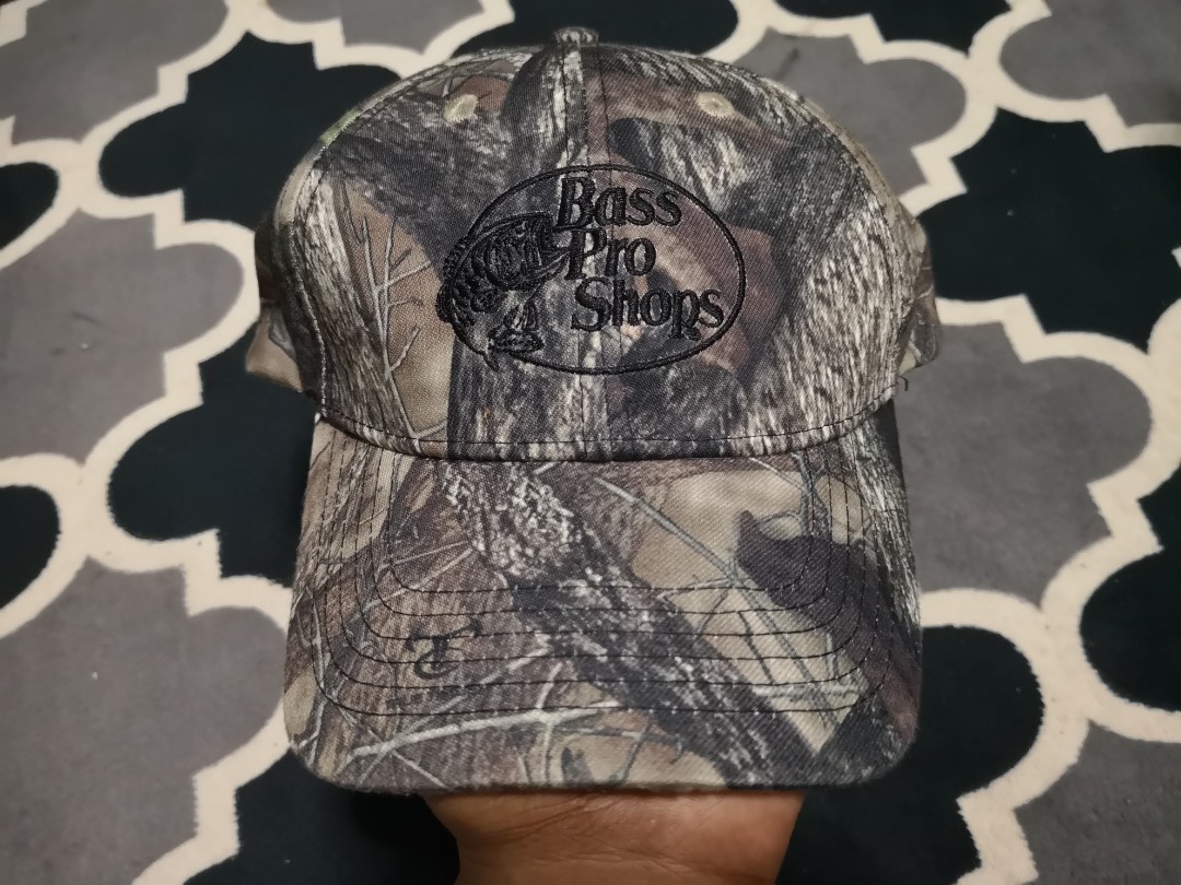 Topi BASS PRO SHOP cap camo, Men's Fashion, Watches & Accessories, Cap ...