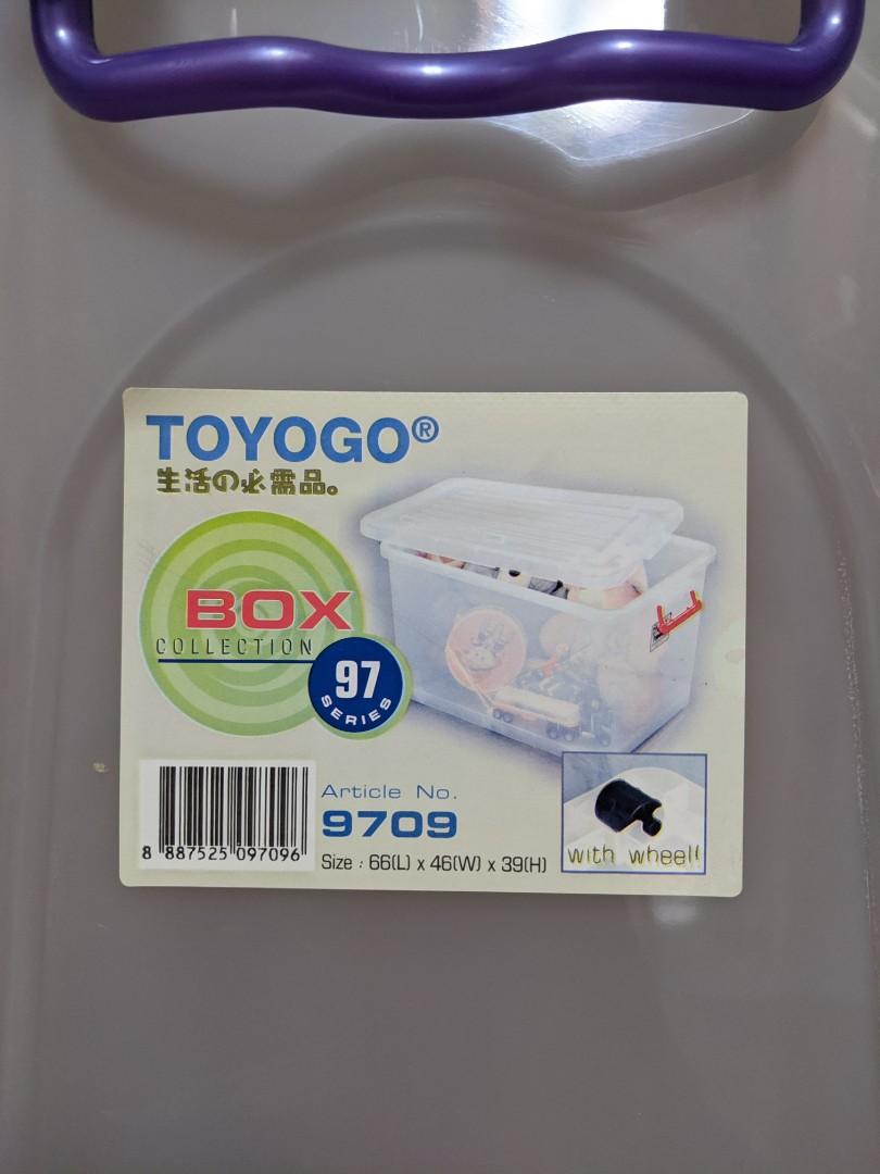 Toyogo Storage Box 9709, Home Appliances, Kitchenware on Carousell