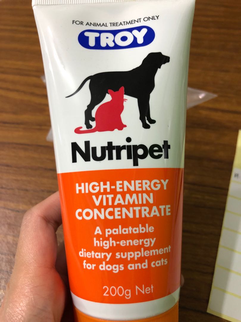 TROY Nutripet vitamin, Pet Supplies, Pet Food on Carousell