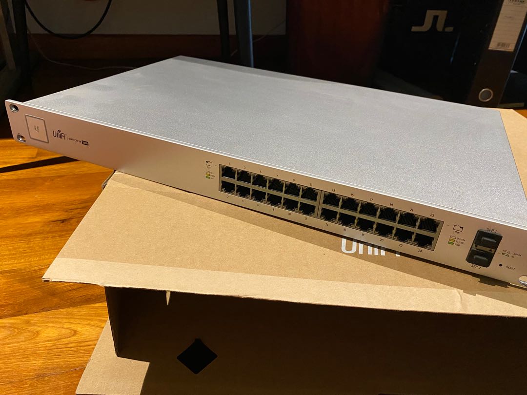 Unifi 24 port Managed POE Switch US-24-250w, TV & Home Appliances ...