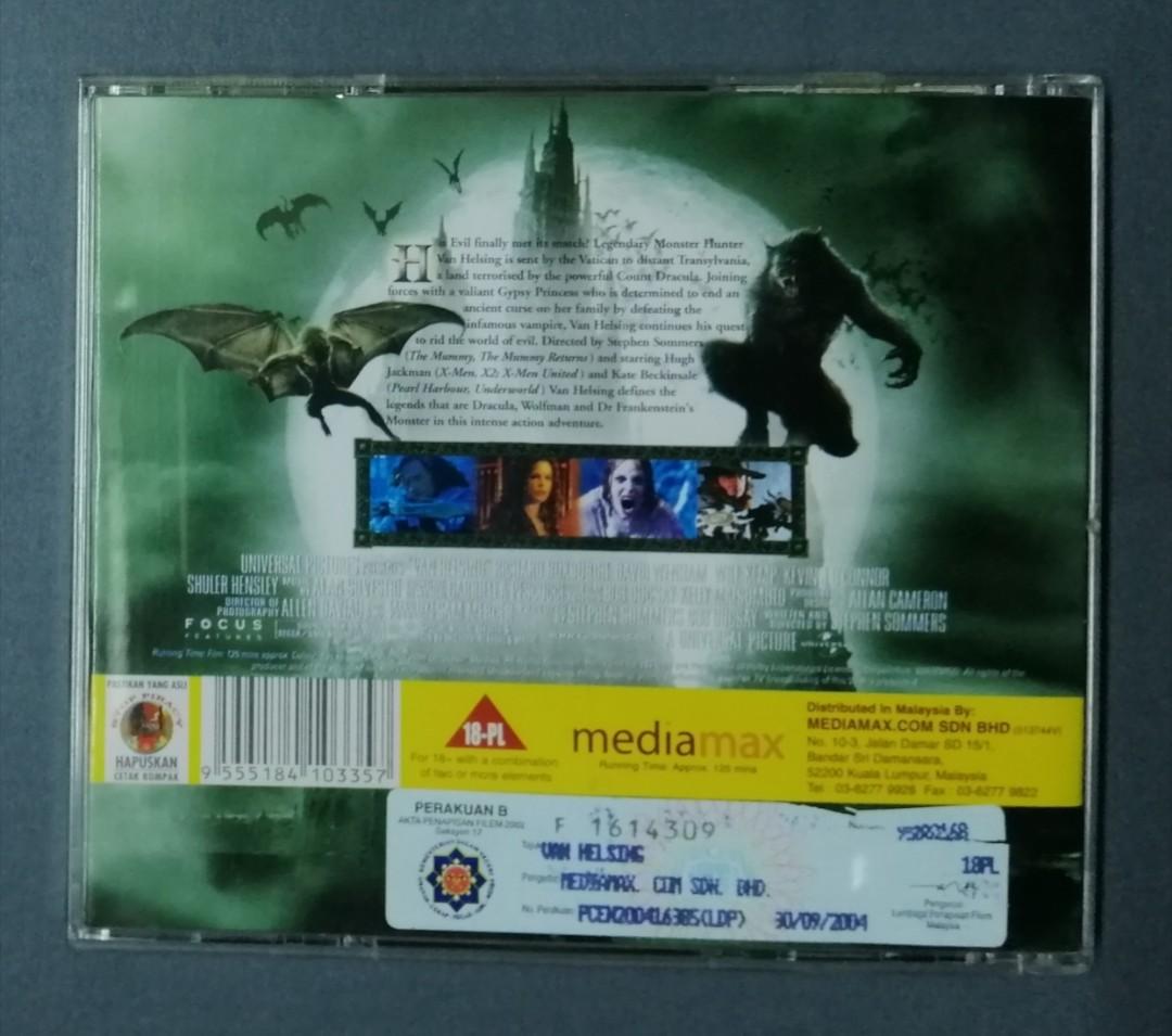 VCD- VAN HELSING 2004, Hobbies & Toys, Music & Media, CDs & DVDs on ...