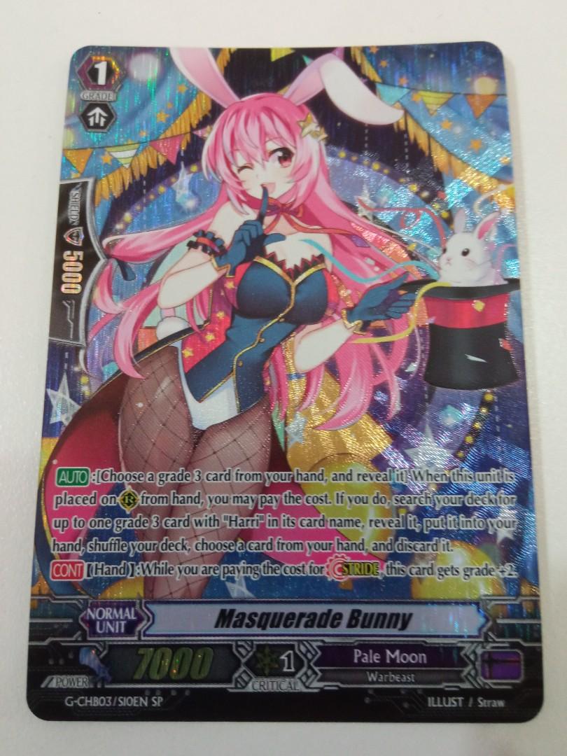VGE G-CHB03/S10EN SP - Masquerade Bunny, Hobbies & Toys, Toys & Games on Carousell
