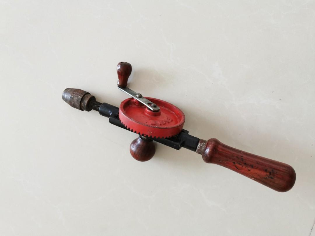 Vintage manual hand drill, Hobbies & Toys, Memorabilia & Collectibles ...