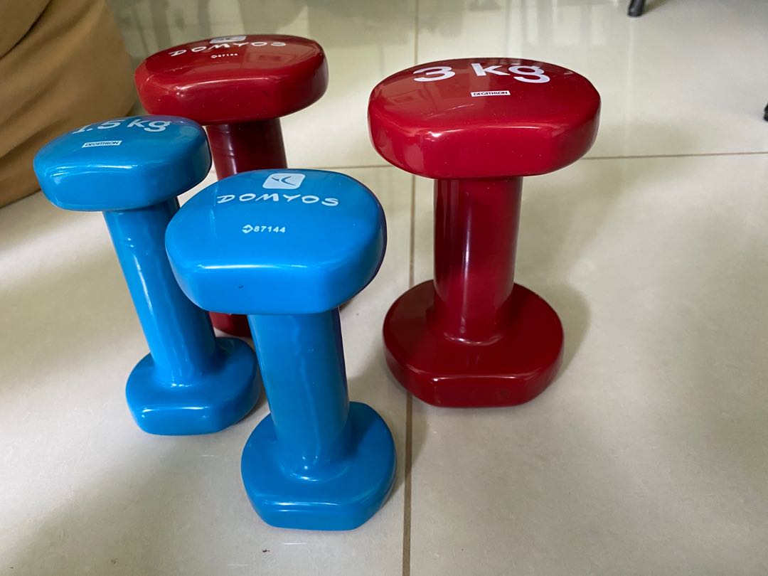 3kg dumb bell, Sports Equipment, Exercise & Fitness, Weights ...