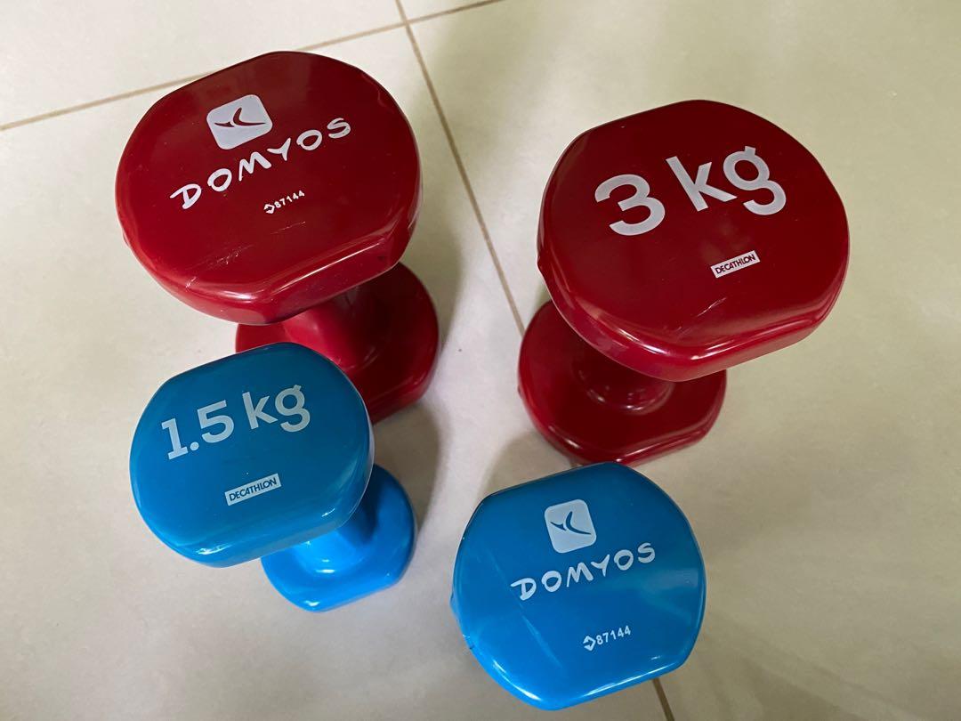 3kg dumb bell, Sports Equipment, Exercise & Fitness, Weights ...