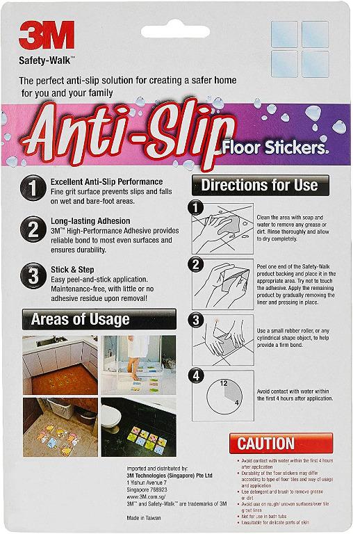 3M Anti-Slip Floor Stickers, Furniture & Home Living, Home Decor ...