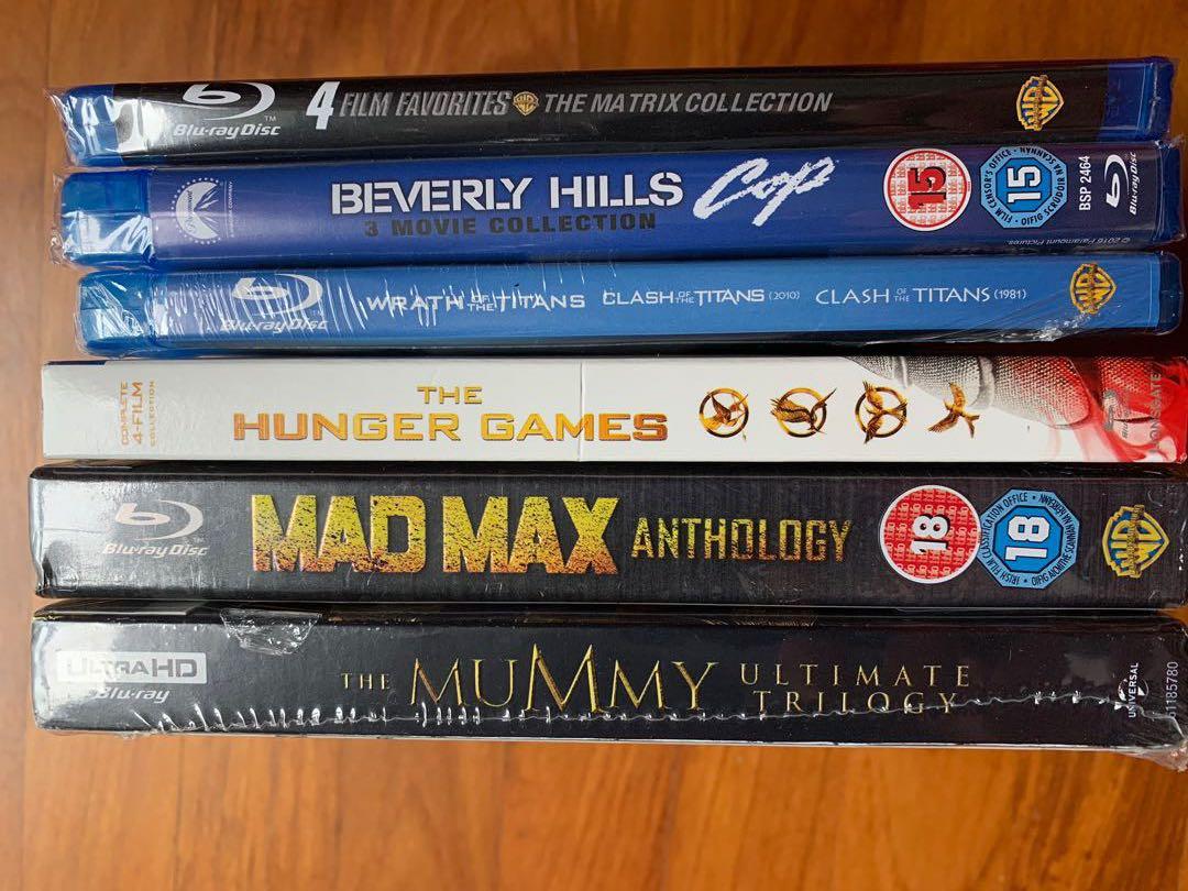 4K UHD Blu-ray Movies Box Sets, Hobbies & Toys, Music & Media, CDs ...