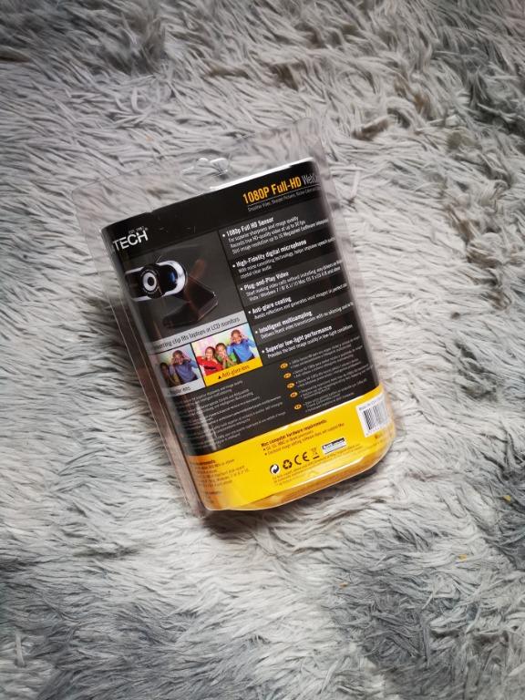 A4Tech PK-920H Full HD 1080P Web Camera with Built-in Mic, Computers ...