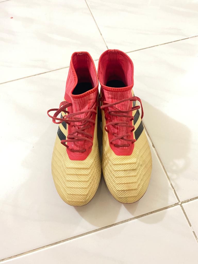 Adidas Predator 18.2 8uk, Sports Equipment, Sports & Games, Racket ...