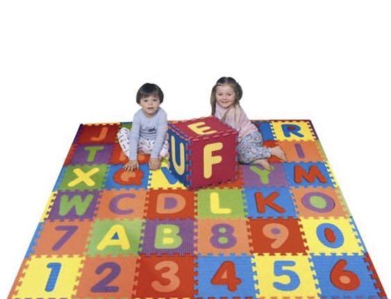36pcs Alphabet playmat, Babies & Kids, Infant Playtime on Carousell
