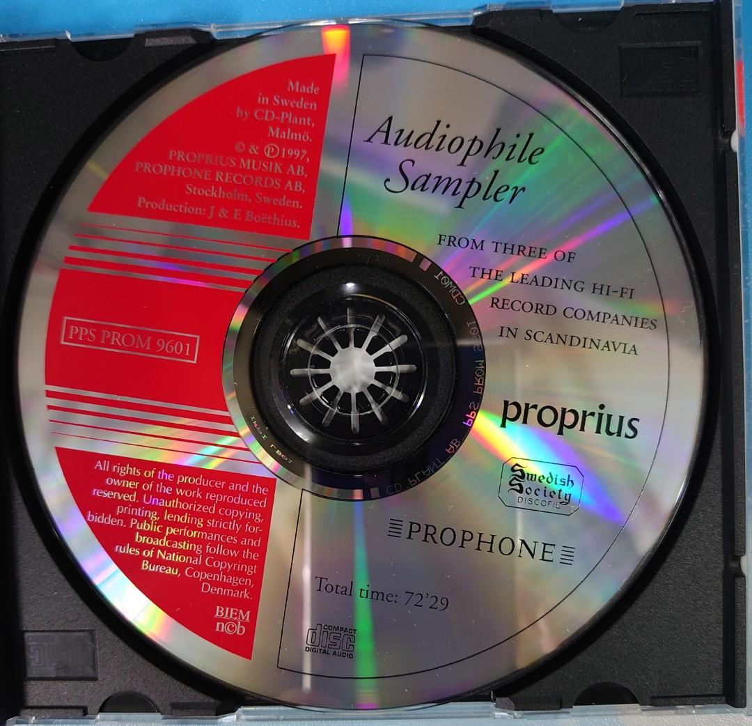 Cd Audiophile sampler, 興趣及遊戲, 音樂、樂器 & 配件, 音樂與媒體 - CD 及 DVD - Carousell