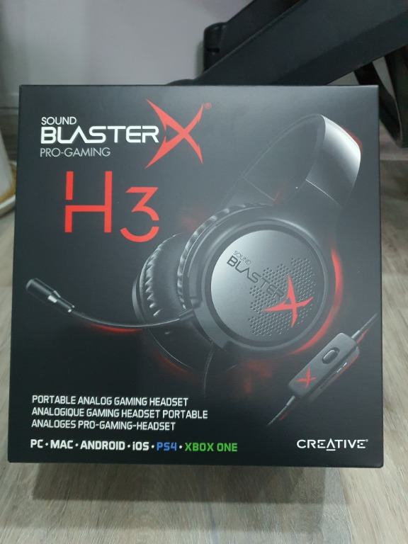 Creative Sound Blaster (Pro Gaming) X H3, Audio, Other Audio Equipment ...