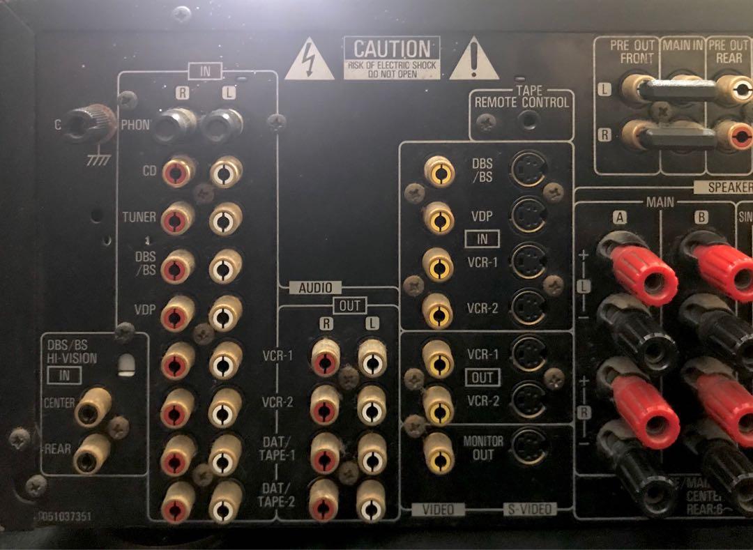 Denon天龍 AVC-3530 環繞擴大機, 電子產品, 錄音器材 - Carousell