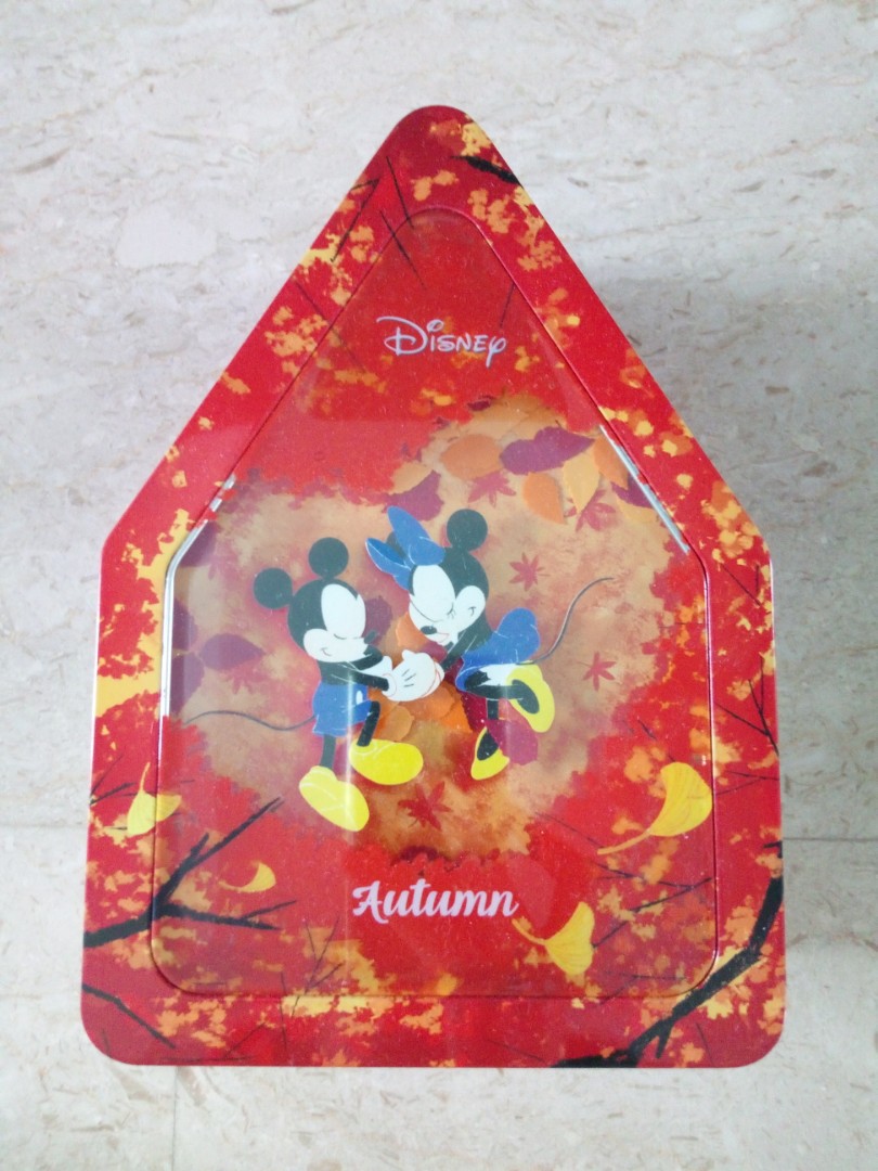 DISNEY kit kat empty metal container, Everything Else on Carousell