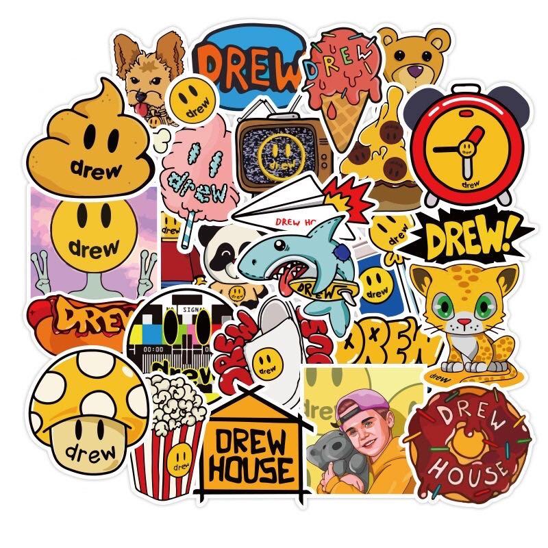 Drew House Waterproof Stickers, Hobbies & Toys, Stationery & Craft ...