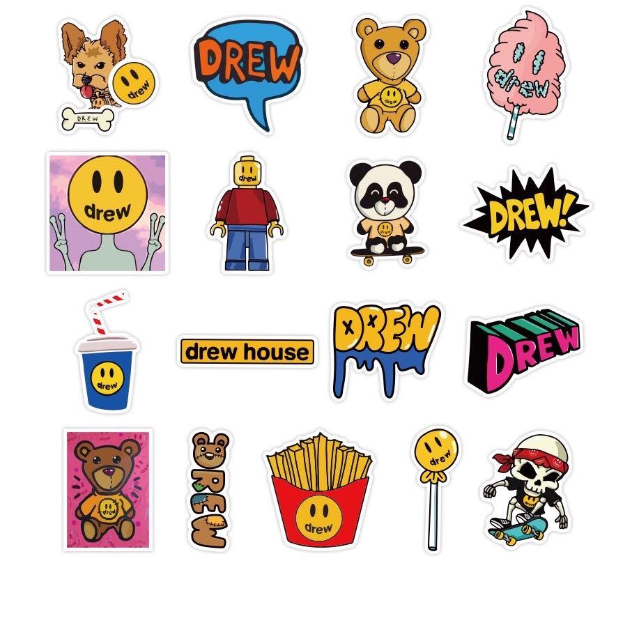 Drew House Waterproof Stickers, Hobbies & Toys, Stationery & Craft ...
