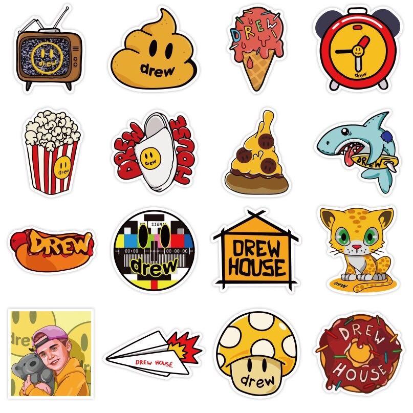 Drew House Waterproof Stickers, Hobbies & Toys, Stationery & Craft ...
