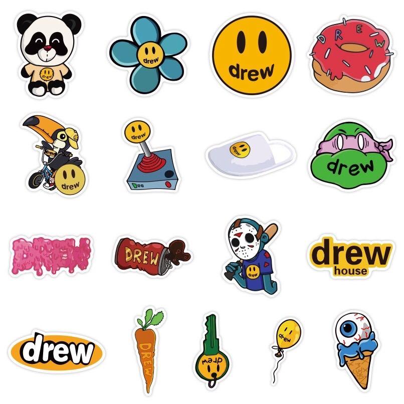 Drew House Waterproof Stickers, Hobbies & Toys, Stationery & Craft ...