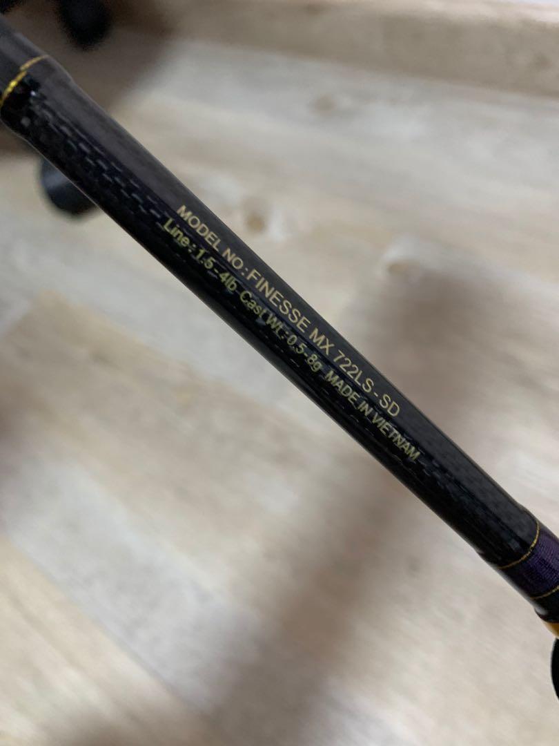 Fishing *Ajing* Rod | Daiwa Finesse MX 722 LS, Sports Equipment ...