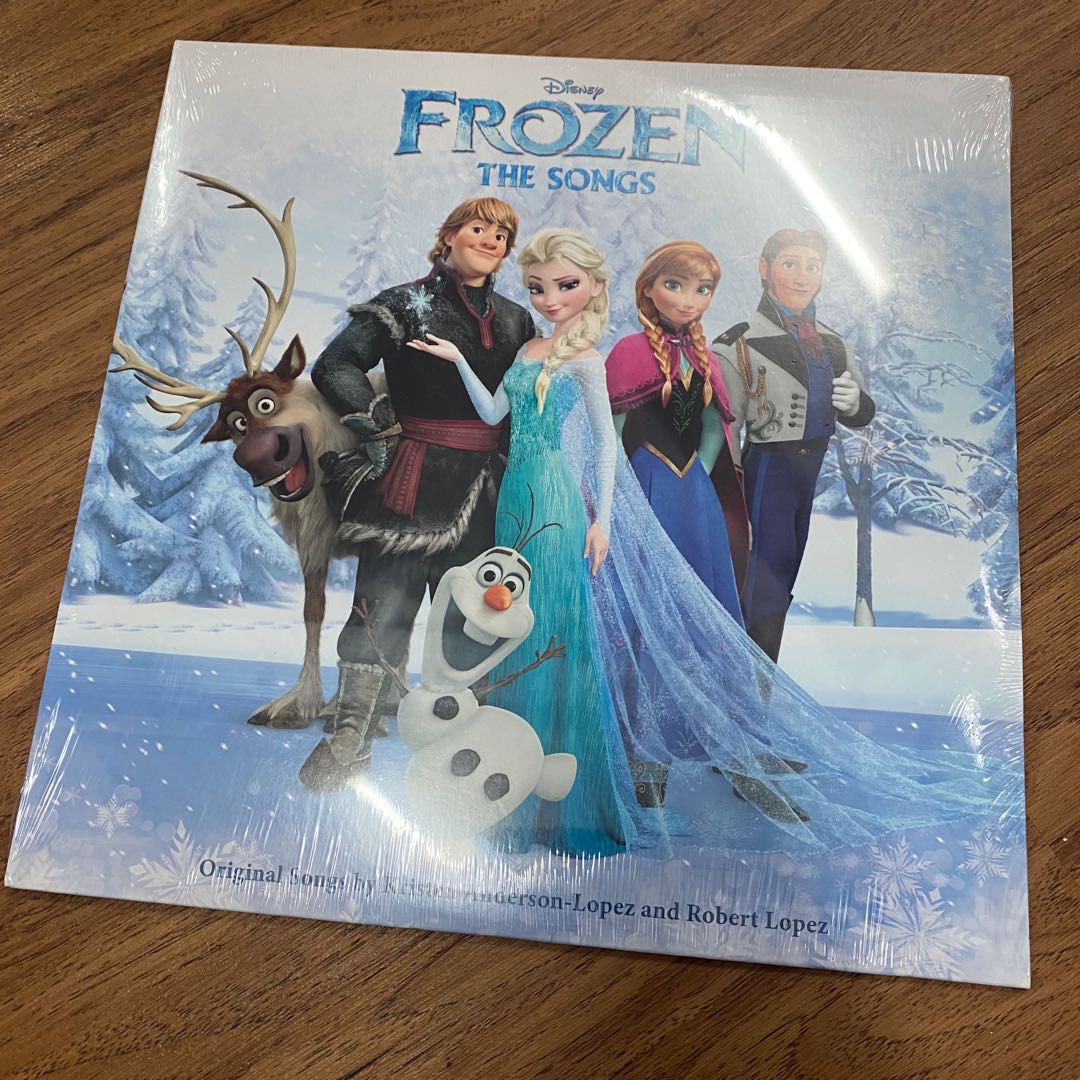 Frozen soundtrack Vinyl, Hobbies & Toys, Music & Media, Vinyls on Carousell
