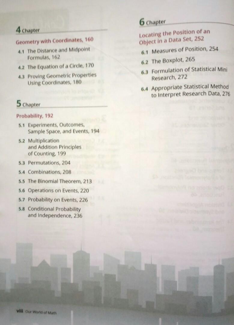 GRADE 10 MATH Textbook Our World Of Math 10 Hobbies Toys Books grade-10-math-textbook-our-world-of-math-10-hobbies-toys-books
