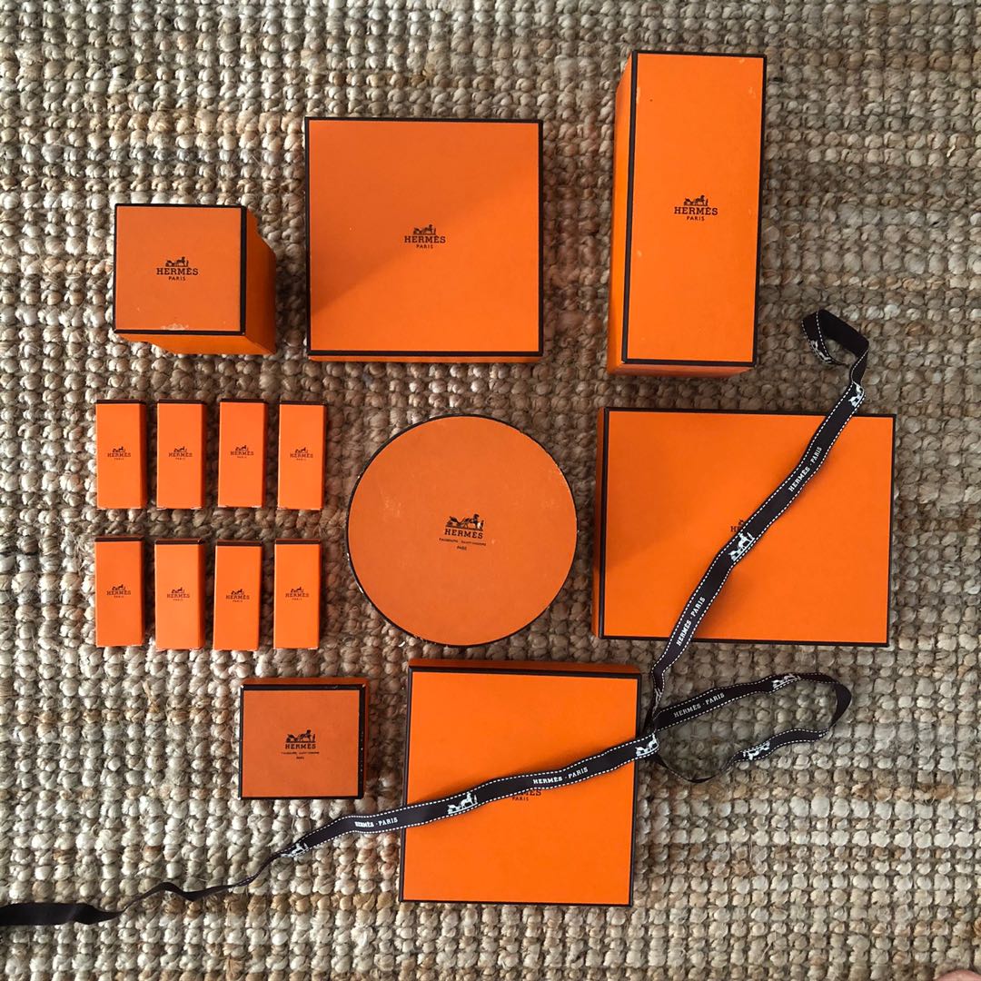 Hermes boxes LOTS of 15, Luxury, Accessories, Others on Carousell
