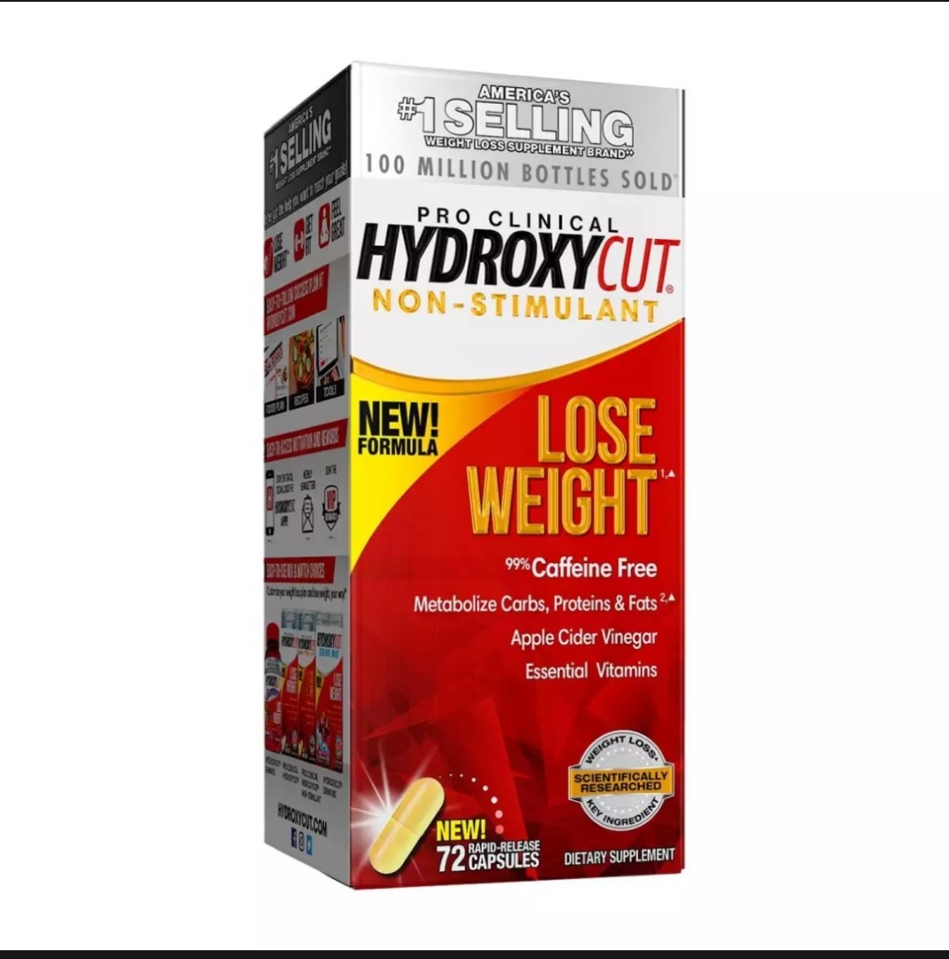 Hydroxycut Apple cider Vinegar, Health & Nutrition, Health Supplements ...