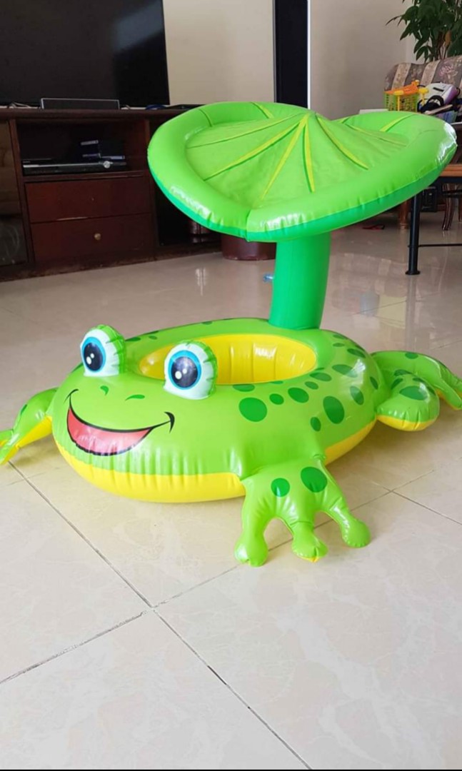 Intex frog float, Babies & Kids, Infant Playtime on Carousell