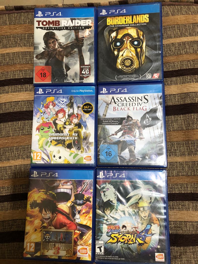 Kaset PS 4, Video Game, Aksesori di Carousell