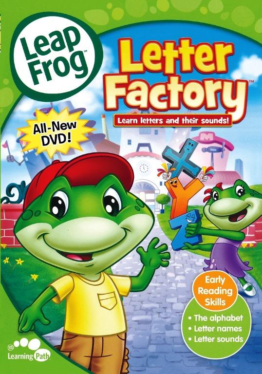 Leap Frog Letter Factory DVD Learn Letters And Their Sounds "Early ...