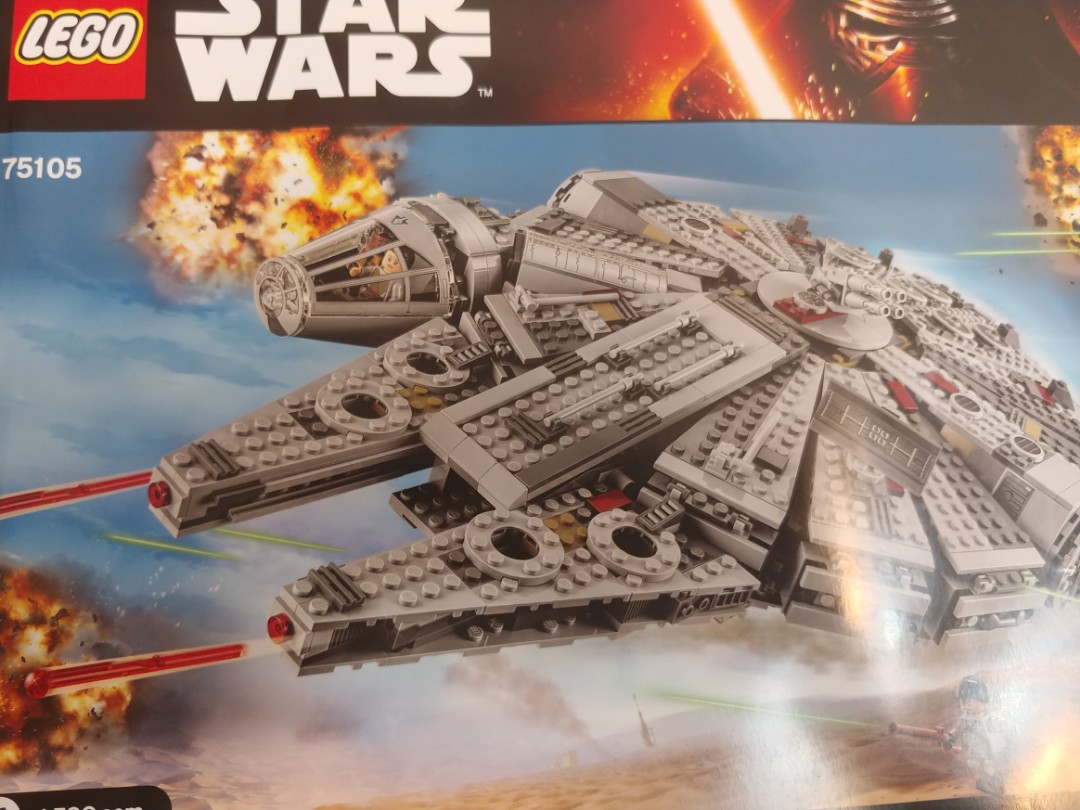 Lego 75105 star wars Millennium Falcon, 興趣及遊戲, 玩具 & 遊戲類 - Carousell