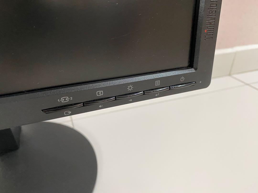 17” Lenovo ThinkVision L1711p Monitor, Computers & Tech, Parts ...