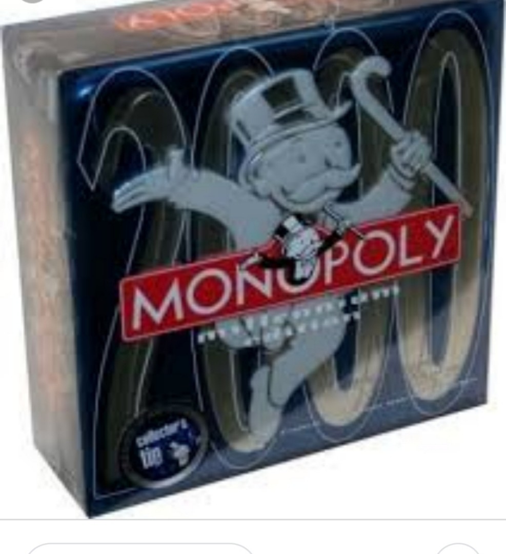 Monopoly Millennium authentic complete set collector vintage set, Toys ...