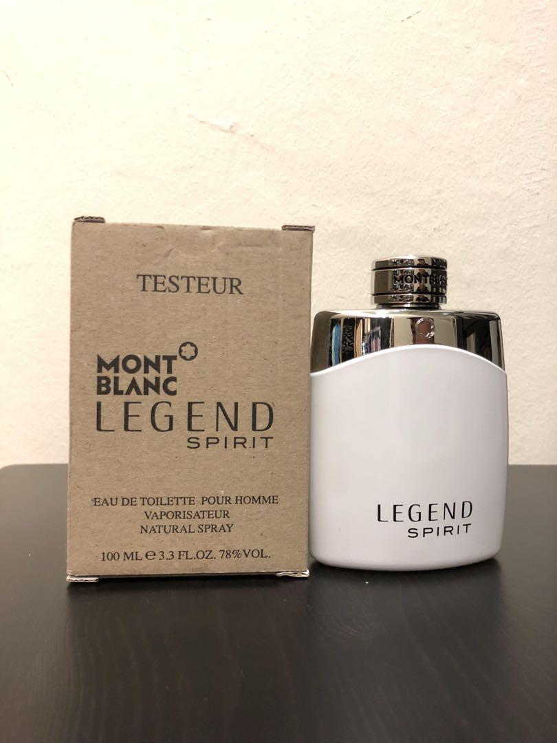 Mont Blanc Legend Spirit Eau De Toilette Tester Pack , Beauty ...
