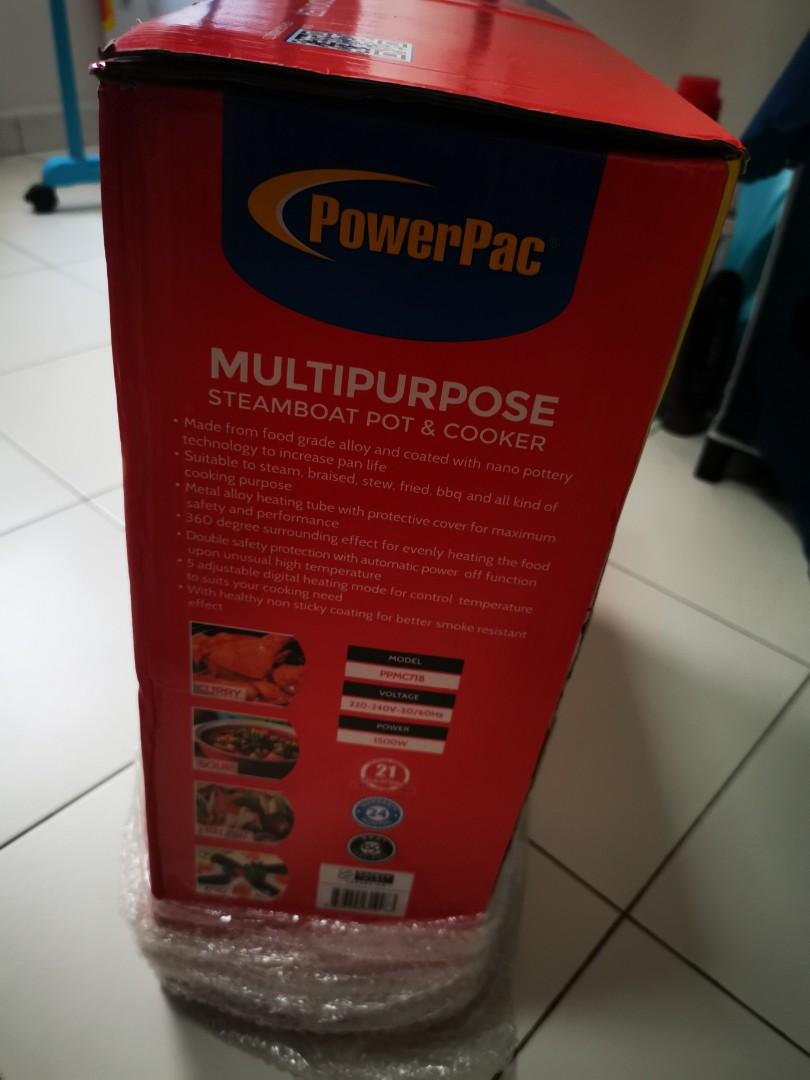 New PowerPac Electric Steamboat Hot Pot for Sale, TV & Home Appliances ...