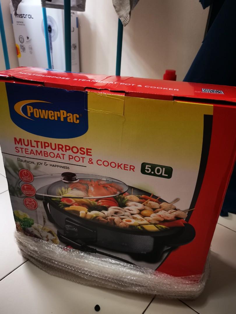 New PowerPac Electric Steamboat Hot Pot for Sale, TV & Home Appliances ...
