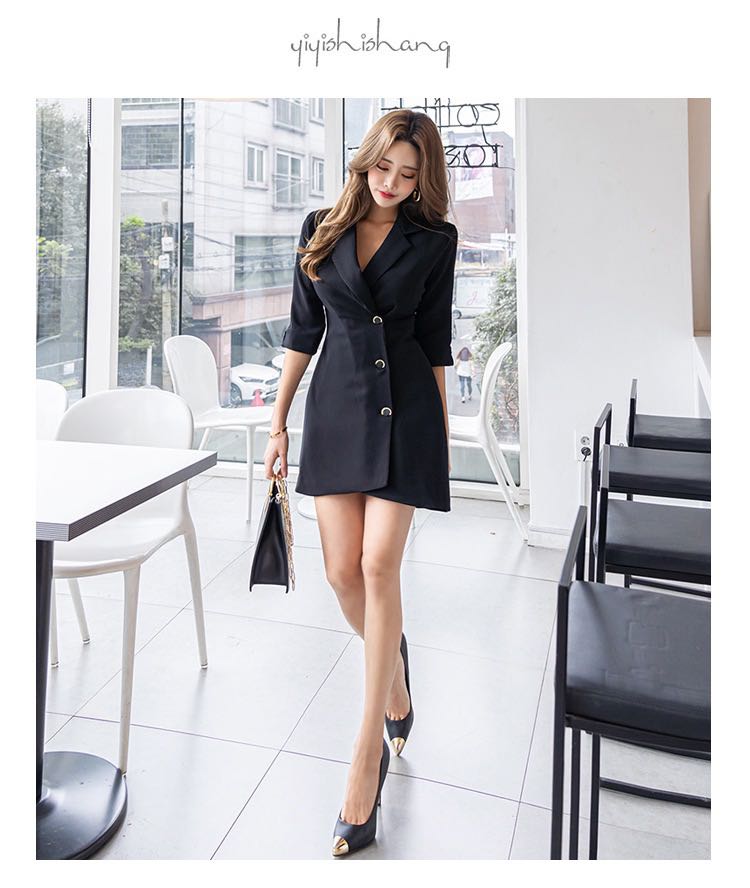 OL Blazer Dress, Women's Fashion, Dresses & Sets, Dresses on Carousell