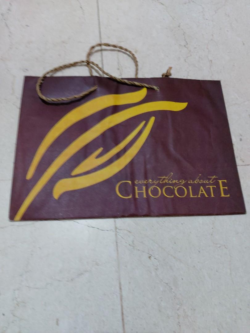 Paper bag chocolate coklat 30/21/18, Barang Mewah, Tas & Dompet di ...