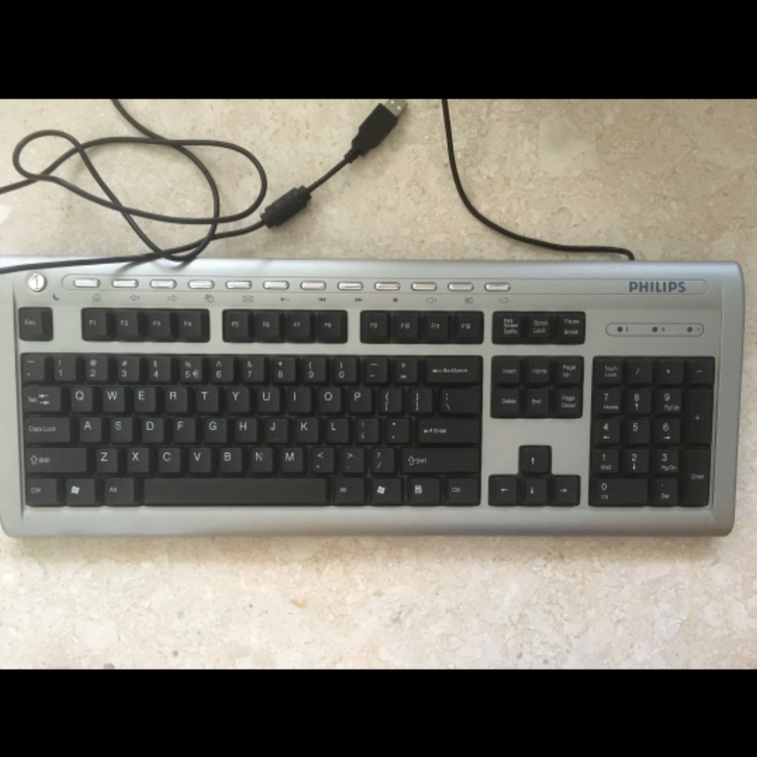 Philips keyboard, Computers & Tech, Parts & Accessories, Computer ...
