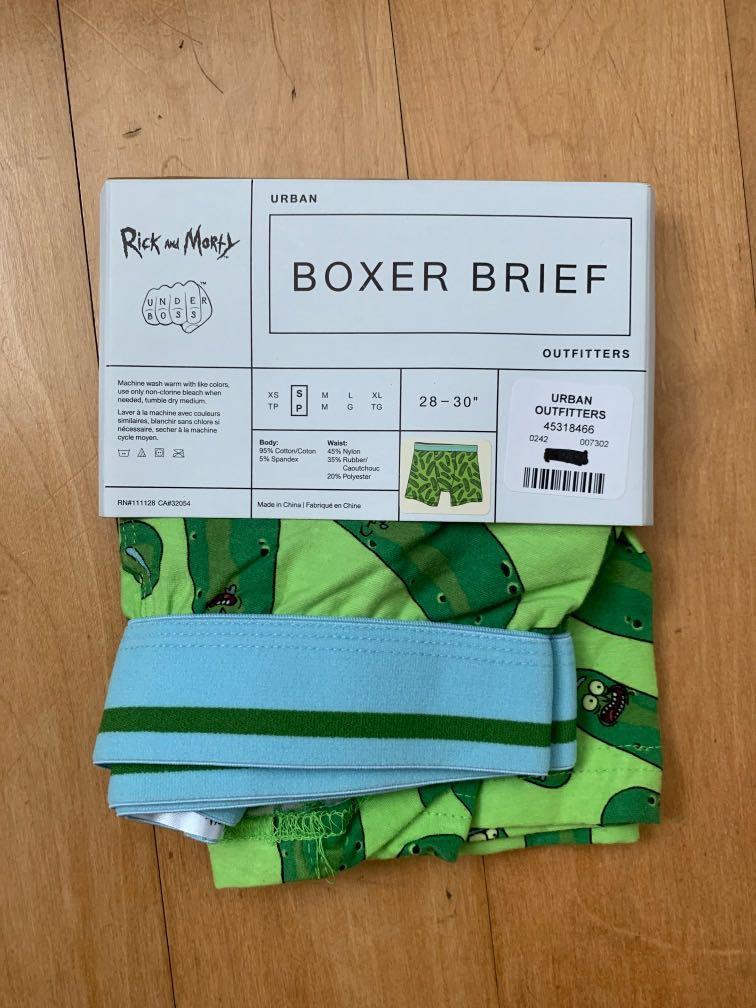 Pickle Rick Boxer Shorts (Rick and Morty), Men's Fashion, Bags, Belt ...