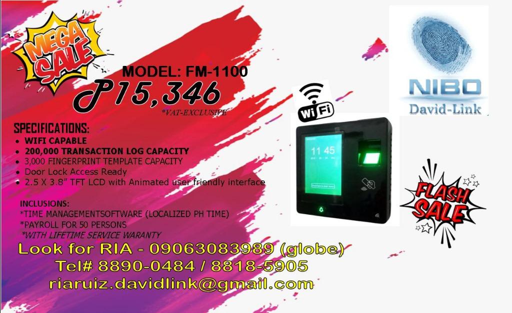 portable Manual shredder, Analog Bundy clock, Biometrics DTR, Magnetic ...