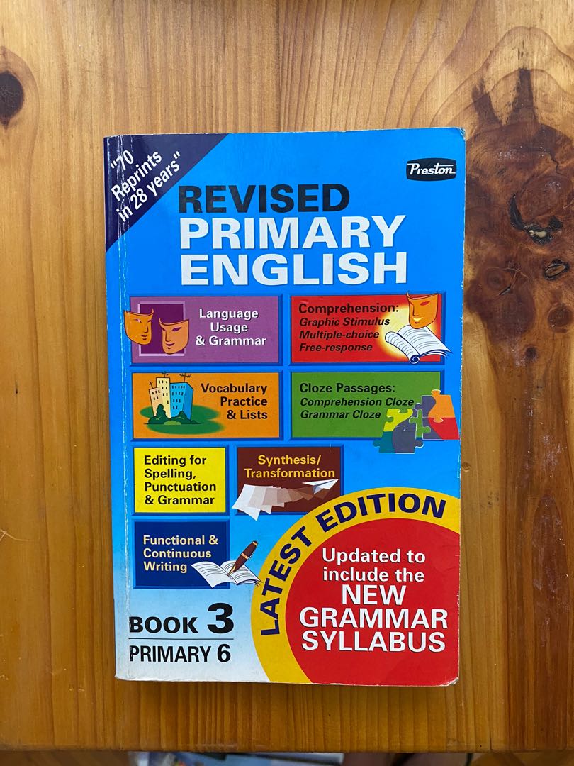 Primary English Grammar book, Hobbies & Toys, Books & Magazines ...