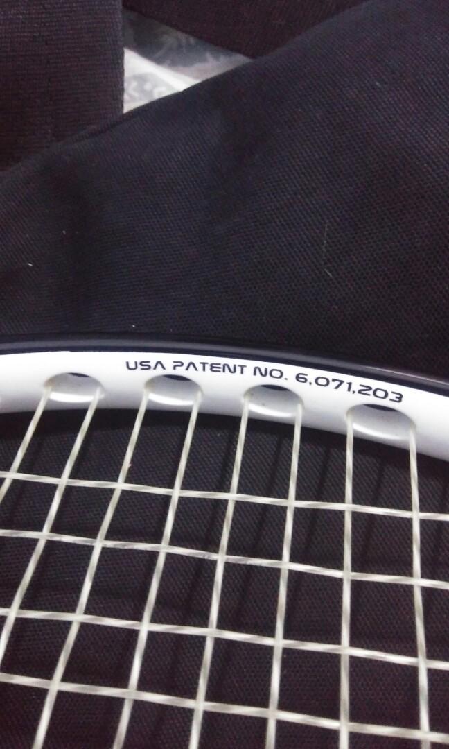 Prince 03 White XF Lite Tennis Racket (Sharapova racket 06-08), Sports ...