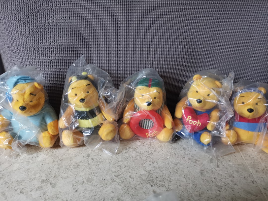 Rare McDonald's Pooh Bear Collection, Hobbies & Toys, Toys & Games on ...