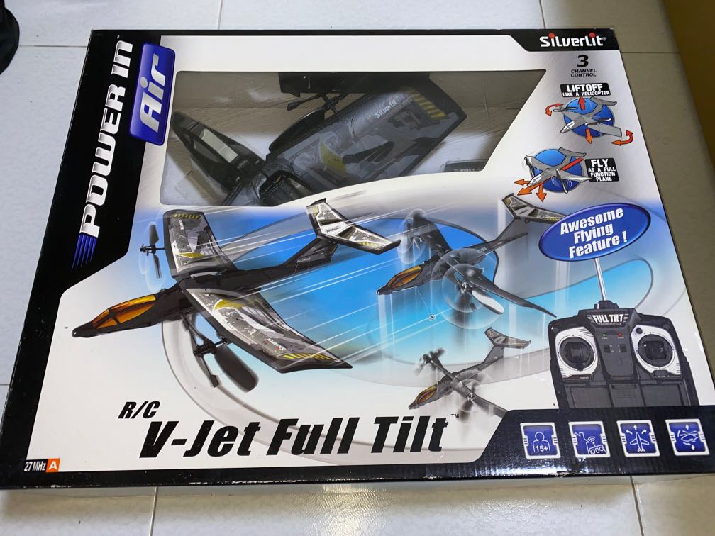 RC VTOL plane, Hobbies & Toys, Toys & Games on Carousell